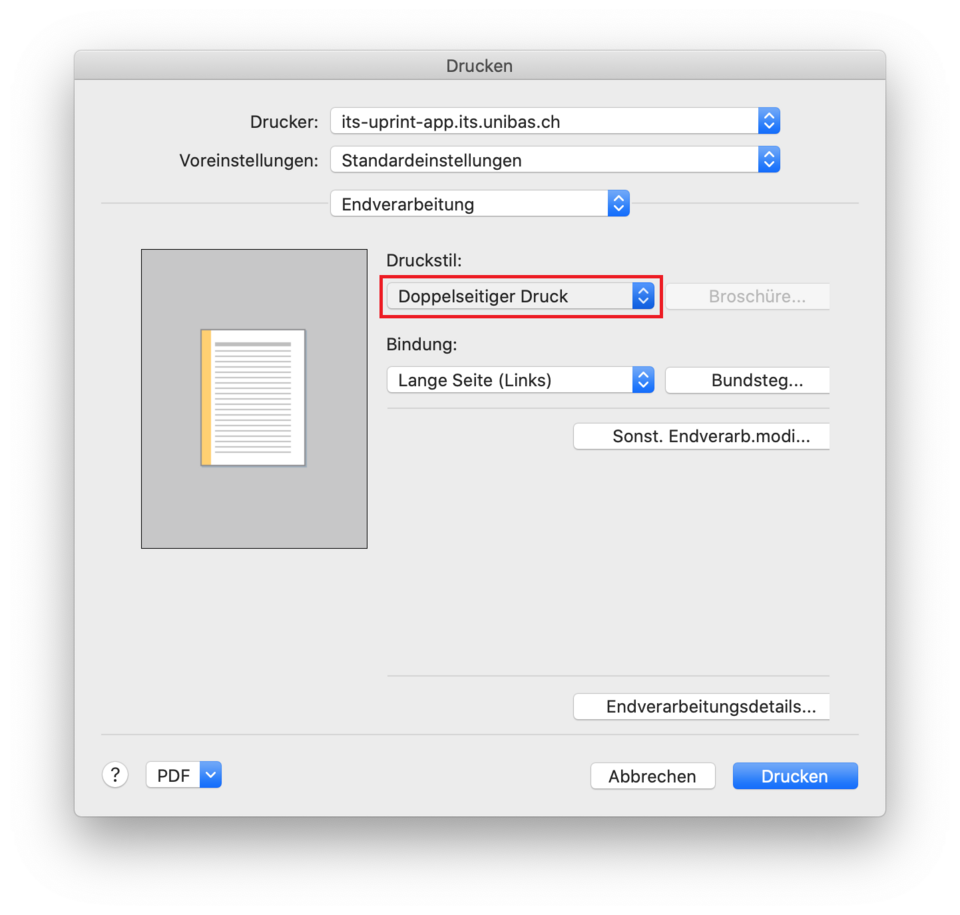 UNIprint: Drucken mit der UNIcard | UNIcard
